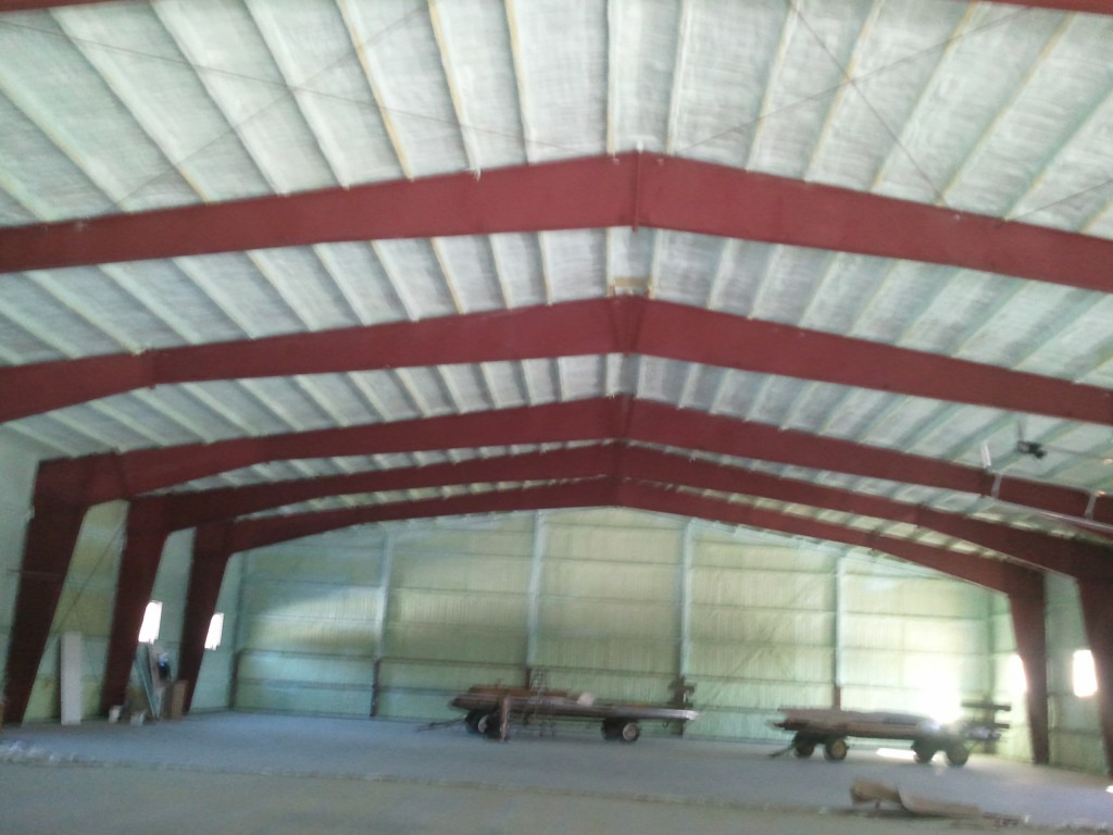 Machine Shop Roof | Ymker Insulation